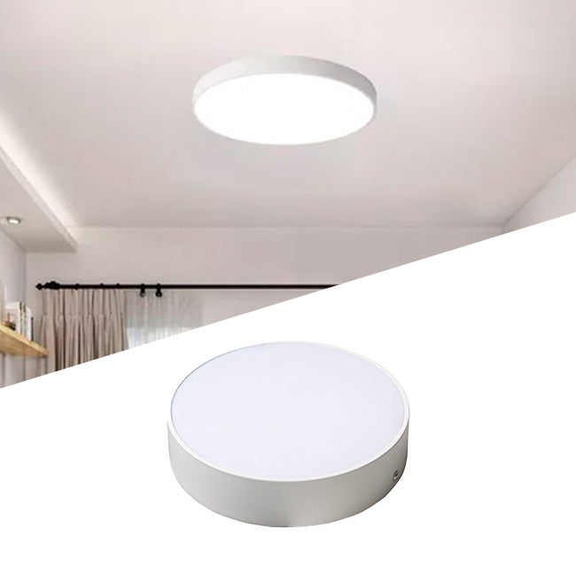 PANEL BLANCO LED CIRCULAR 36W ADOSABLE SURFACE LUZ INTERMEDIA 4000K ...