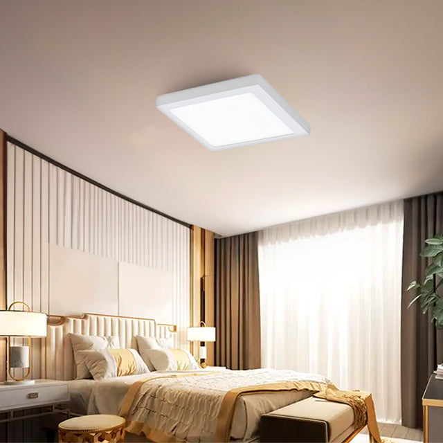 PANEL LED CUADRADO 18W ADOSABLE SIMPLE LUZ BLANCA 6500K – i-Lumina