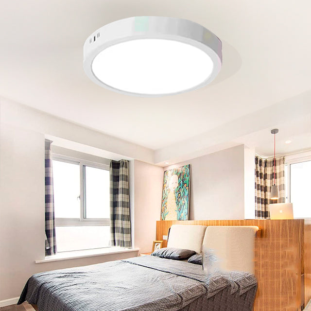 PANEL LED CIRCULAR 12W ADOSABLE SIMPLE LUZ BLANCA 7000K – i-Lumina