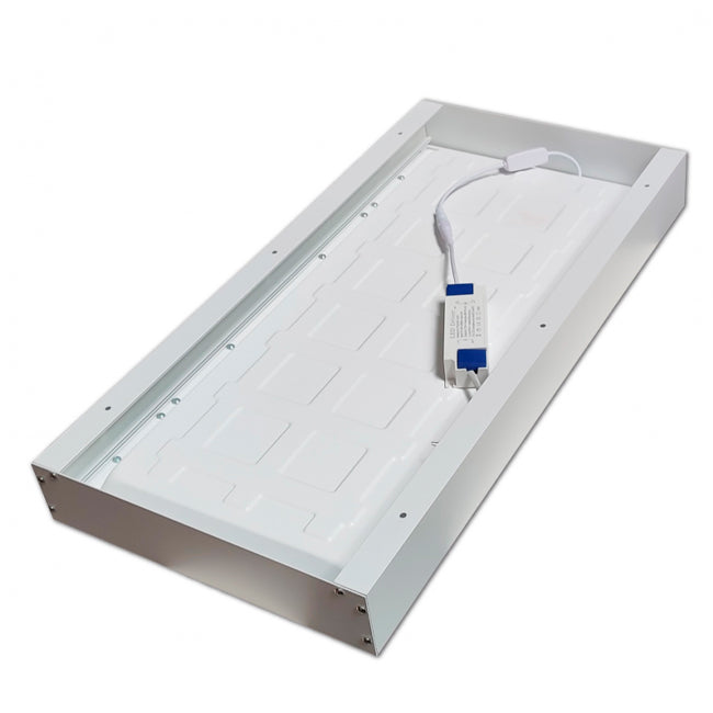 PANEL LED RECTANGULAR 40W 600X300 3500K LUZ CÁLIDA – i-Lumina