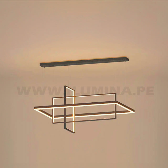 LÁMPARA COLGANTE PREMIUM GABRIELLA GOLD LED + CONTROL REMOTO – i-Lumina