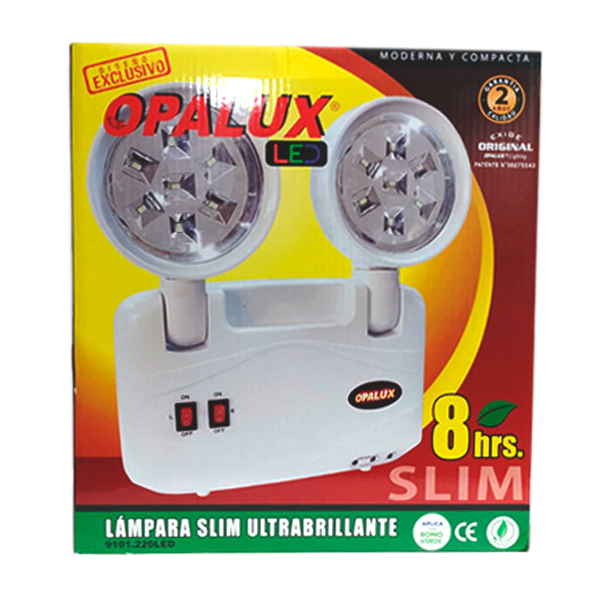 LUZ DE EMERGENCIA OPALUX 9101 8HRS – i-Lumina LUZ DE EMERGENCIA OPALUX 9101 8HRS – i-Lumina