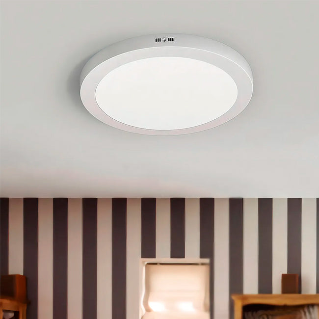 PANEL LED TRICOLOR POLICARBONATO SÚPER SLIM 24W - 30K 40K 65K EVT – i ...