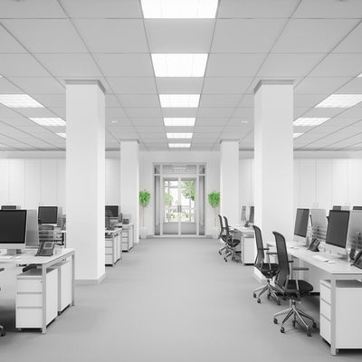 PANEL LED RECTANGULAR 48W 1200X300 4000K LUZ INTERMEDIA – i-Lumina